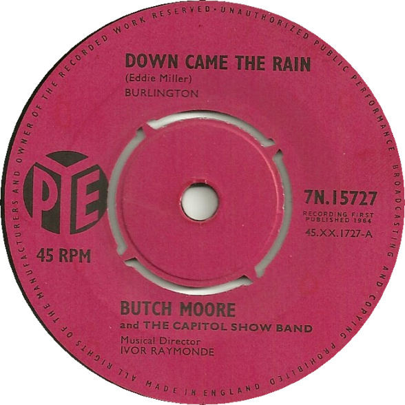 Butch Moore and The Capitol Showband – ‘Down Came The Rain’ – Irish ...
