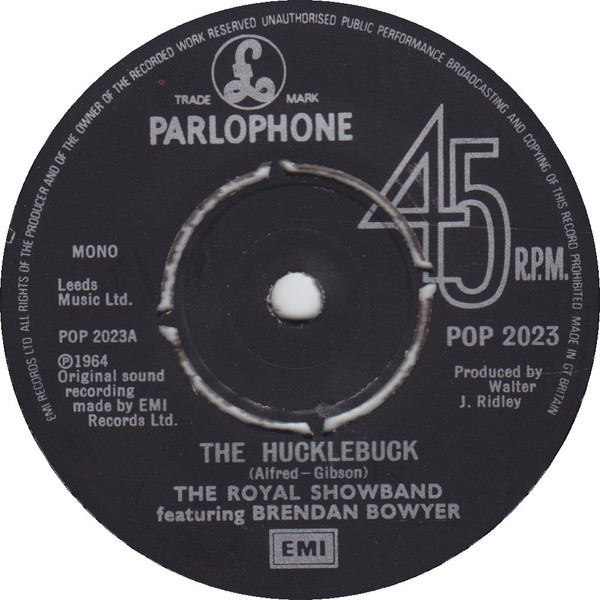Brendan Bowyer and The Royal Showband – ‘The Hucklebuck’ – Irish Number ...